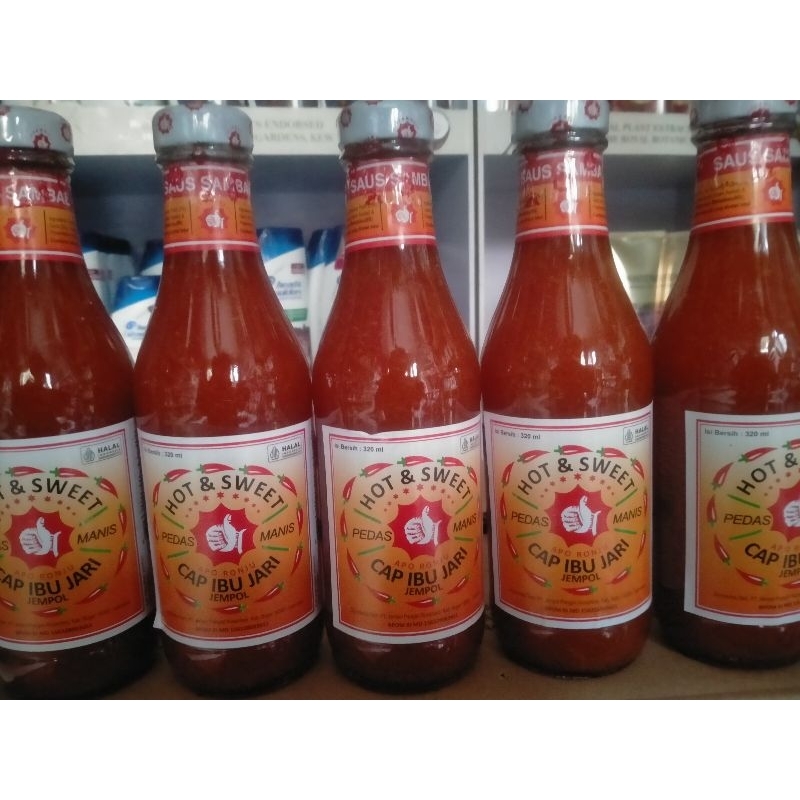 Jual Saos Sambal Pedas Manis Cap Ibu Jari Jempol 320 ML | Shopee Indonesia