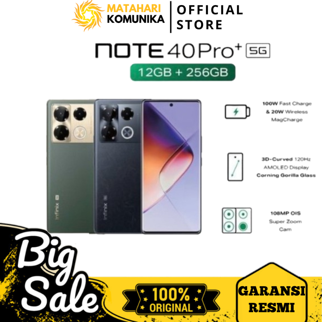 Jual Infinix Note 50 Pro Plus 5G NFC [12/256] [12/512] REFRESH RATE ...