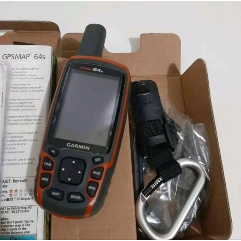Jual GPSmap Garmin 64s Fullset | Shopee Indonesia