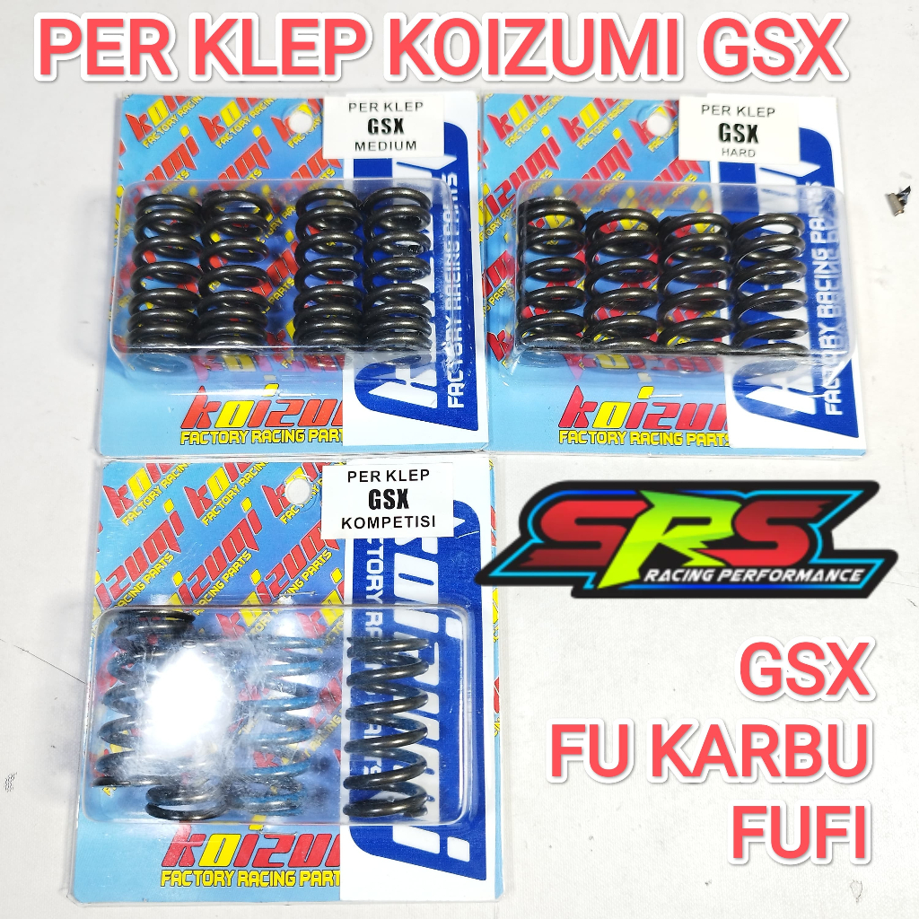 Jual Per klep racing koizumi GSX 150 / GSX 150 R / FUFI MEDIUM HARD ...