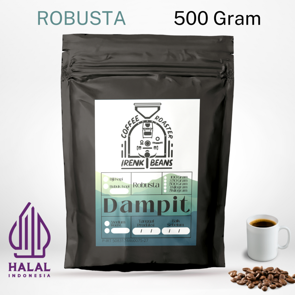 Jual Kopi Robusta Dampit 500g Biji Bubuk | Shopee Indonesia
