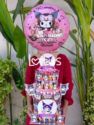 Jual Snack Tower Balon/Tower Snack/Snack Tower Ulang Tahun/Balon Snack ...