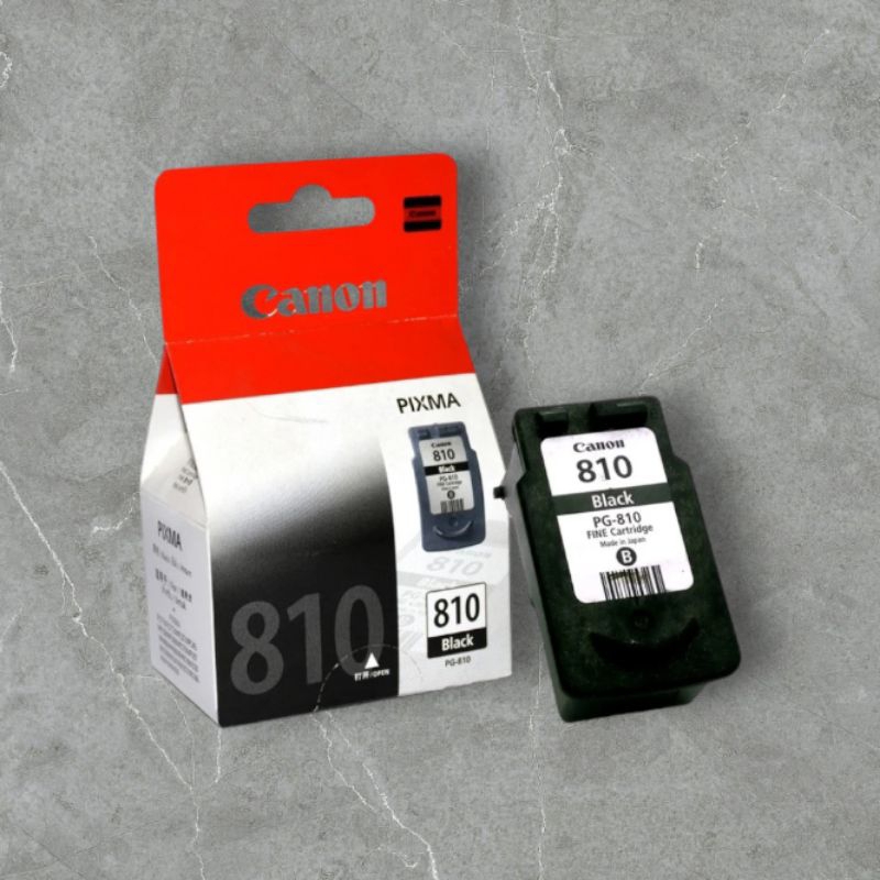 Jual CATRIDGE CANON PIXMA PG 810 (BLACK) | Shopee Indonesia