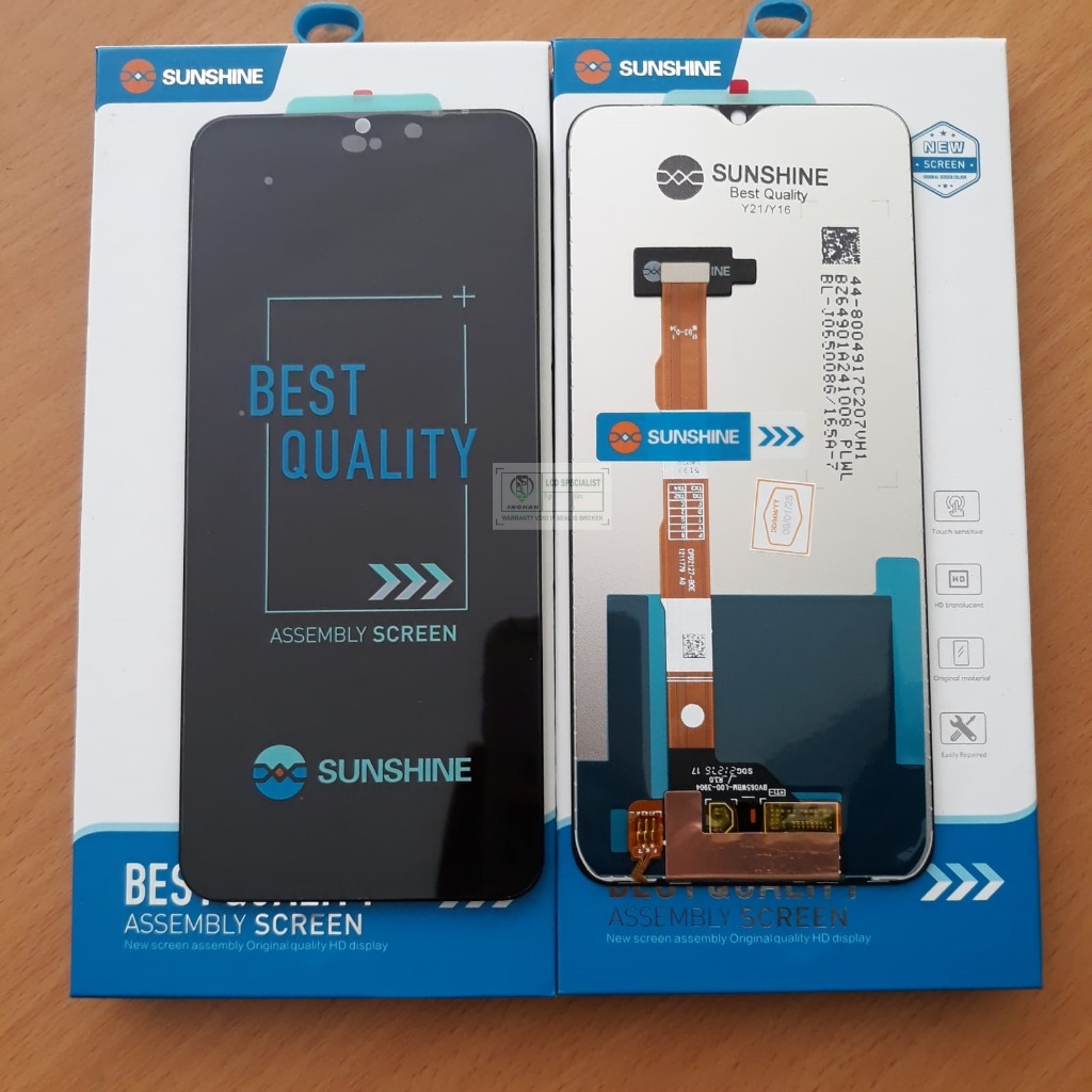 Jual LCD Vivo Y16 / Y02S / Y21T / Y21 2020 / Y21 2021/ Y30 5G Fullset ...