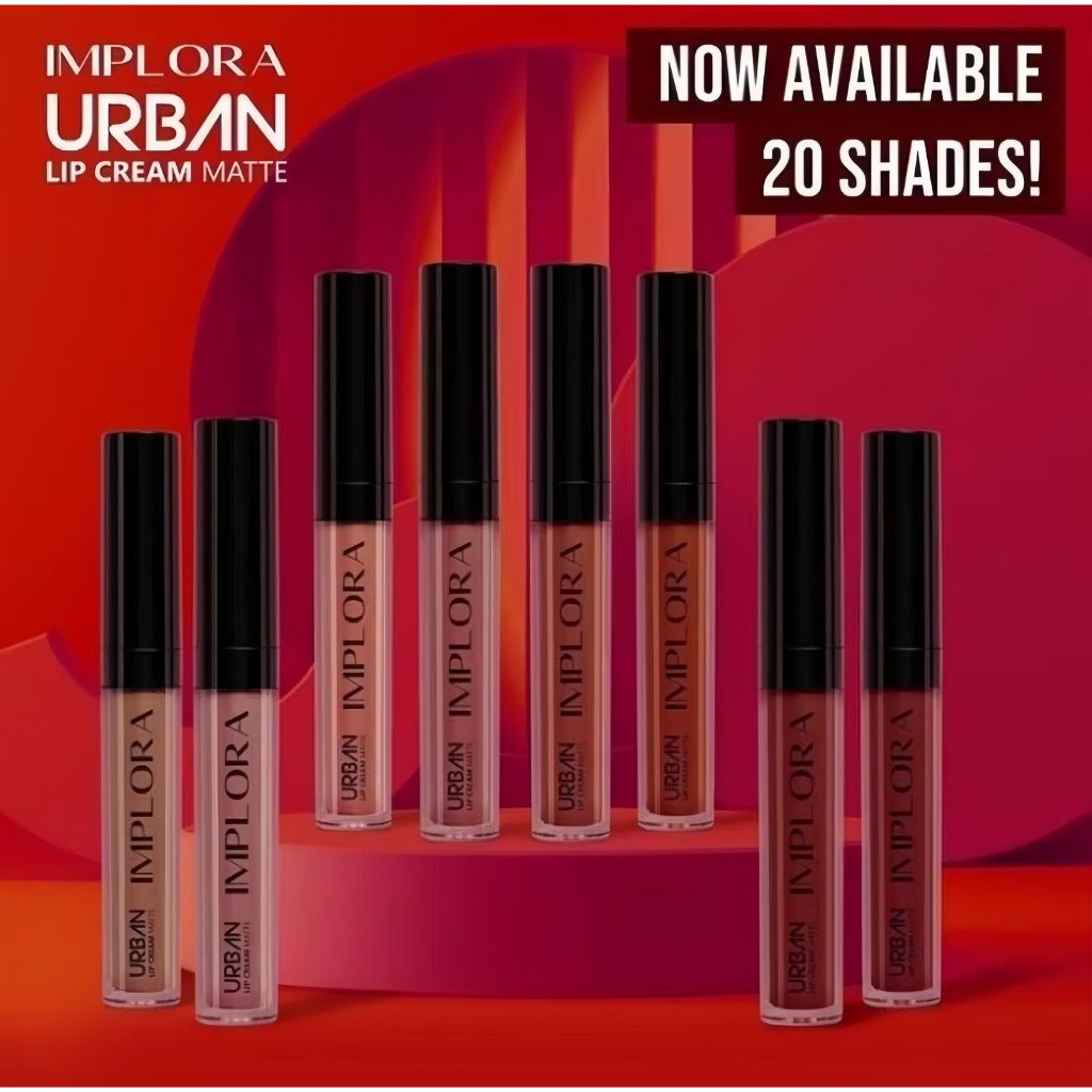 Jual Implora Urban Lip Cream Matte | Implora Lip Cream Lipstick ...