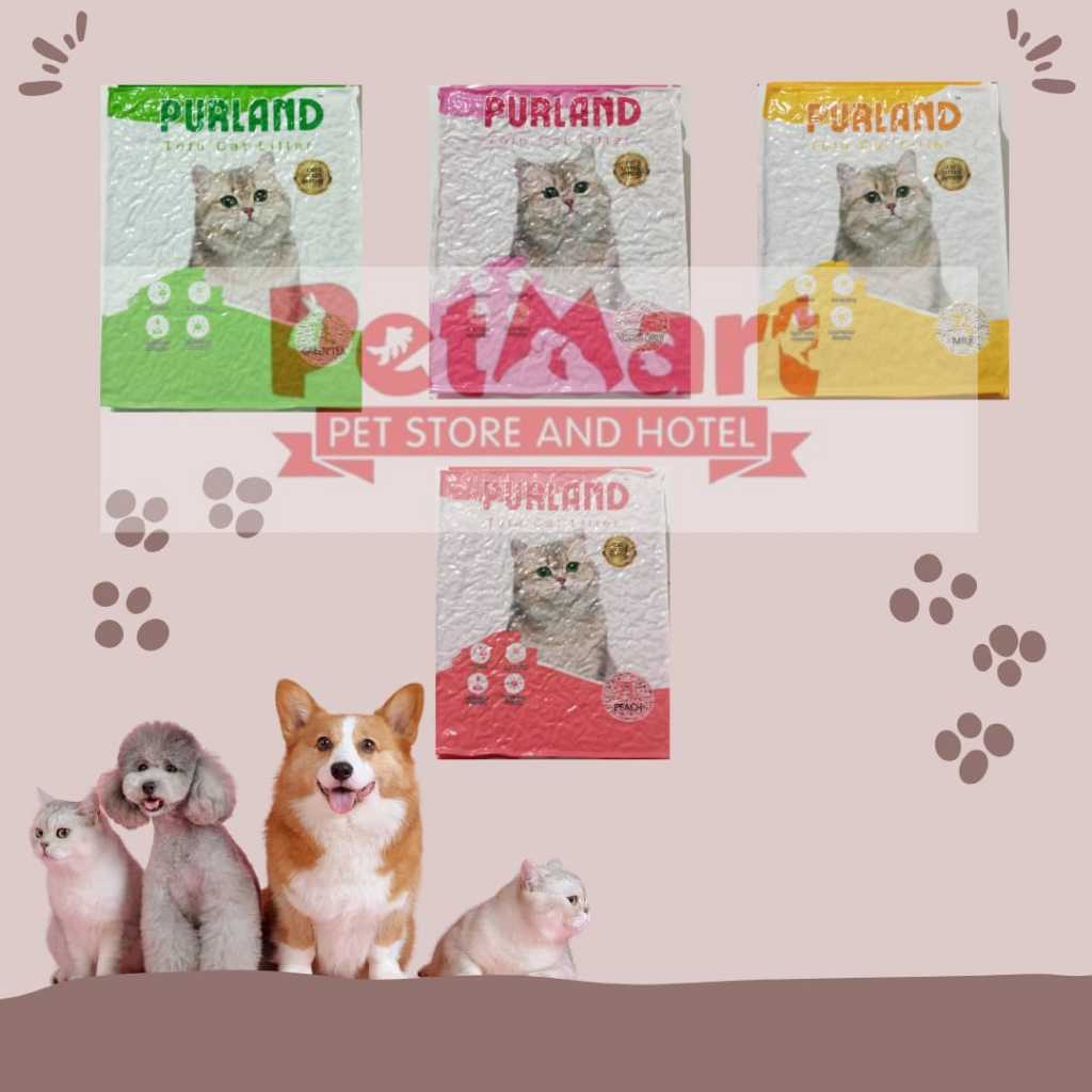 Jual PASIR TOFU PURLAND 7 L / PASIR KUCING | Shopee Indonesia