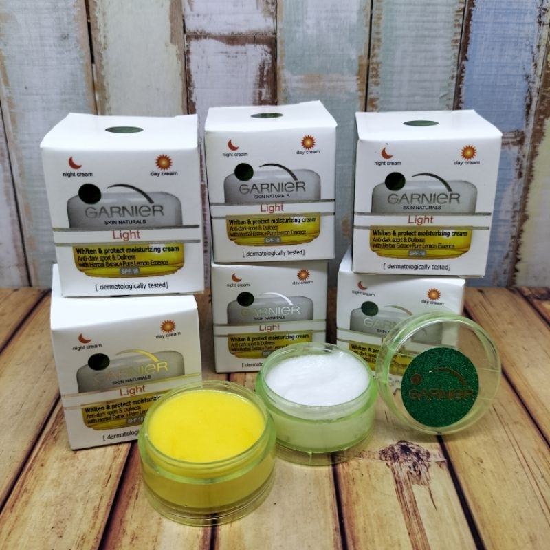 Jual CREAM GARNIER SUSUN // Garnier Susun Pot Rantang Siang Dan Malam 6 ...