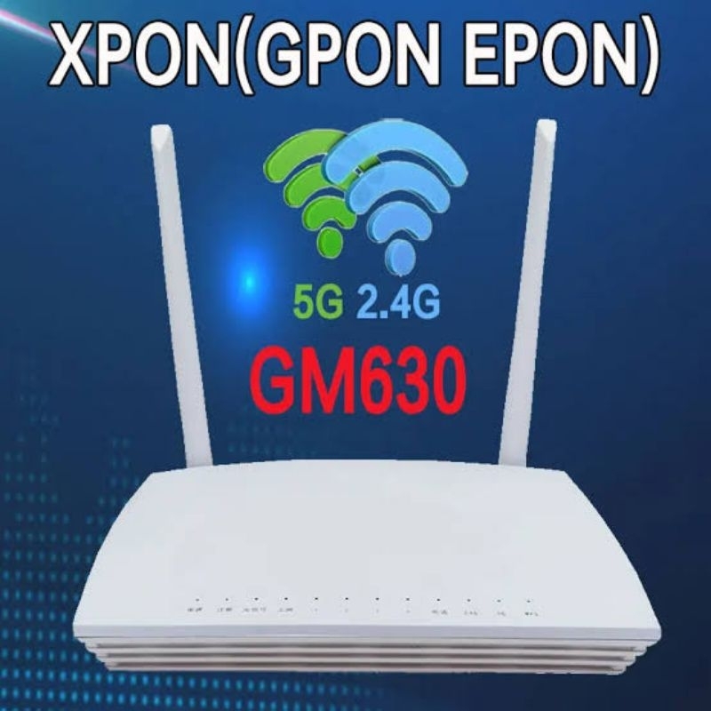 Jual Xpon (GPON Epon) GM630 Router Wireless 5G 2.4G Bisa Uplink Ethernet bisa Pon Mode | Shopee ...