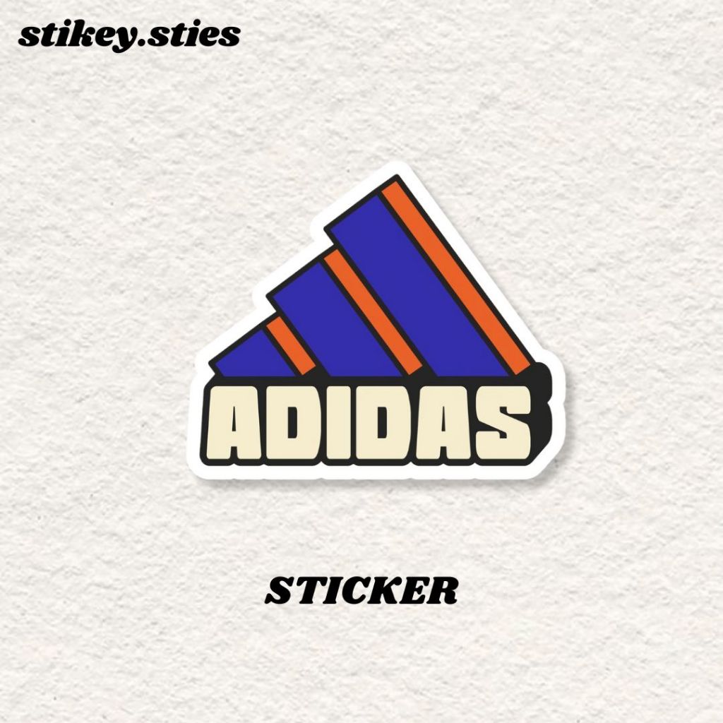 Jual STICKER ADIDAS RETRO AESTHETIC ANTI AIR VINYL / STIKER HELM LAPTOP ...