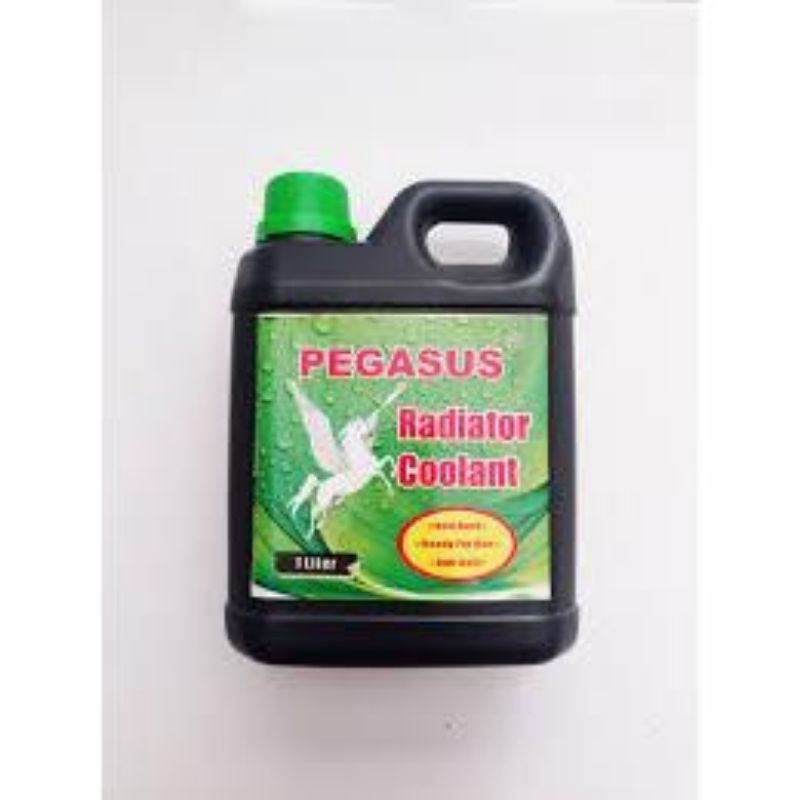 Jual air radiator colant motor mobil pegasus 1liter hijau | Shopee ...
