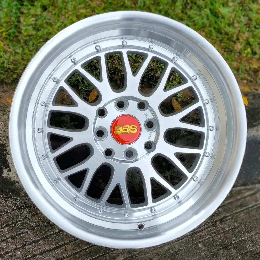 Jual VELG BBS LM | RING 16 PCD 4x100/114 - PCD 5X114 LEBAR 7.5/8.5 ET 30/38 WARNA SILVER POLSIH ...