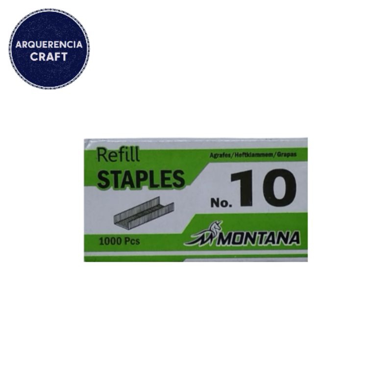Jual Isi Strapler | Isi Staples | Refill Staples Stapler Merk Montana ...