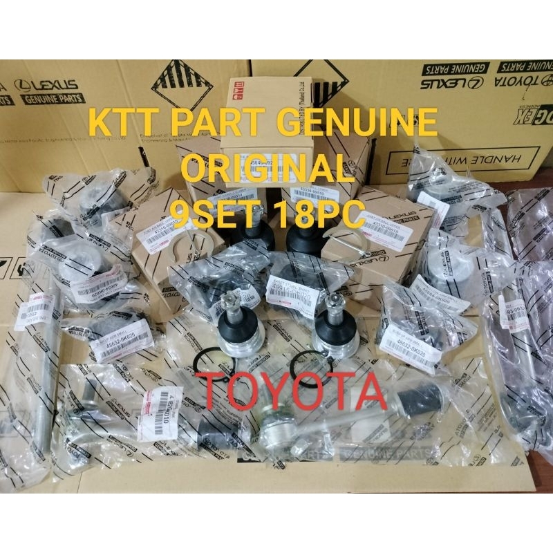 Jual PAKET KAKI KAKI FULL SET TOYOTA LINK STABIL,JOINT,BUSHING,TIE ROD ...