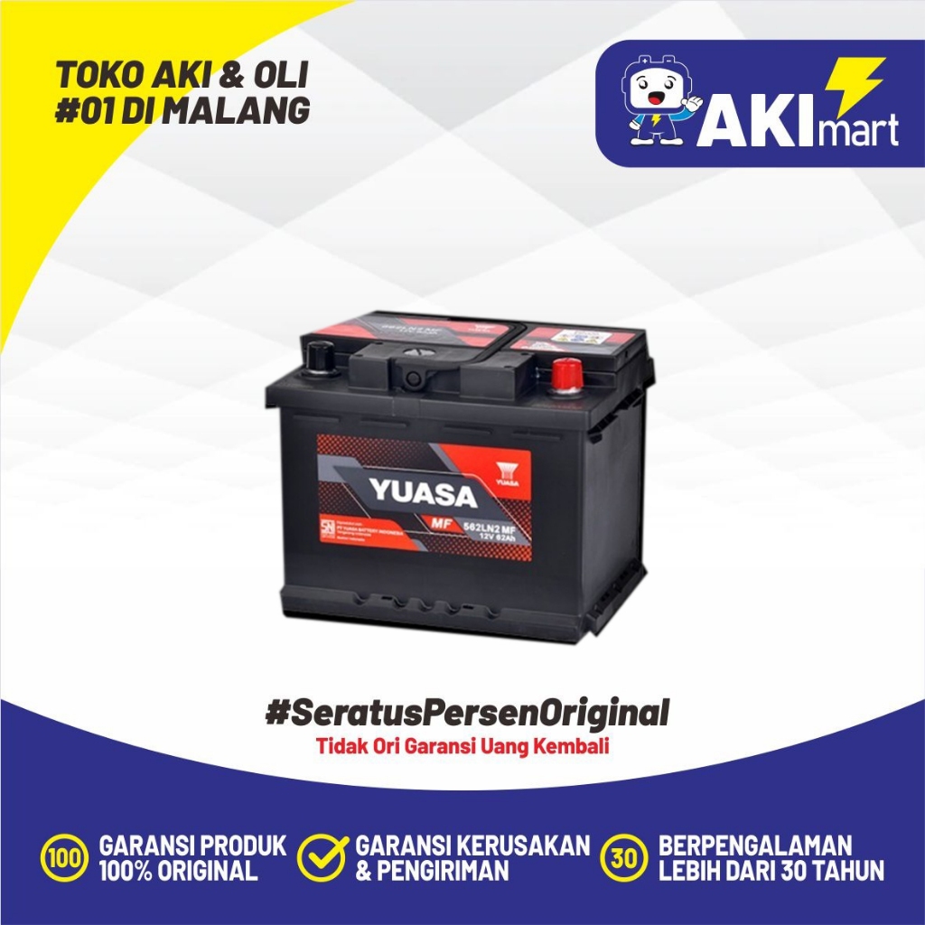 Jual Aki Mobil Yuasa MF LN2 - Mobil Toyota All New Innova Bensin | Shopee Indonesia