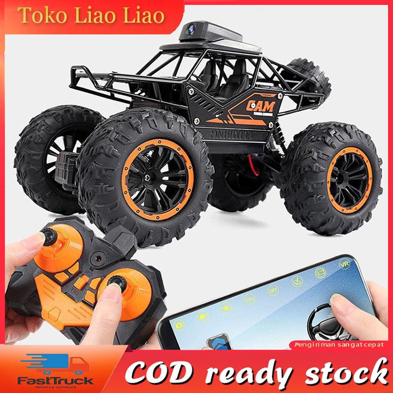 Jual Mobil Remote Control dengan HD Kamera Body Alloy Ban Karet APP ...