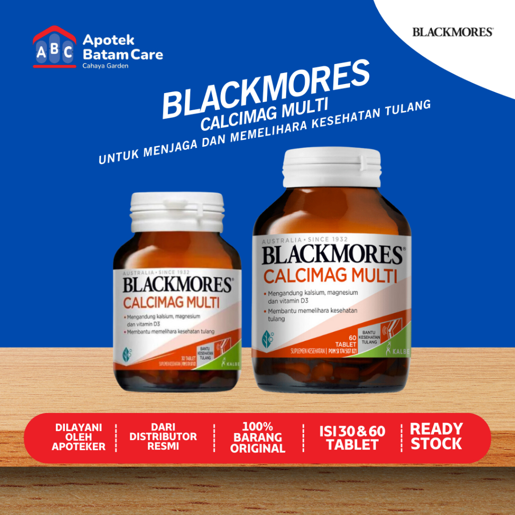 Jual BLACKMORES CALCIMAG MULTI ISI 30 DAN 60 TABLET | Shopee Indonesia