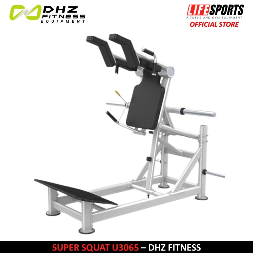 Jual LIFESPORTS - New Alat Olahraga Fitness Commercial Super Squat Machine DHZ Evost Series ...
