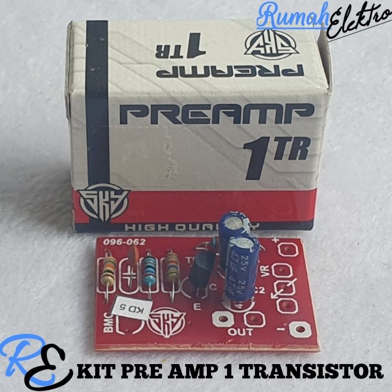 Jual KIT PRE AMP MIC 1 TRANSISTOR by SKY | Shopee Indonesia
