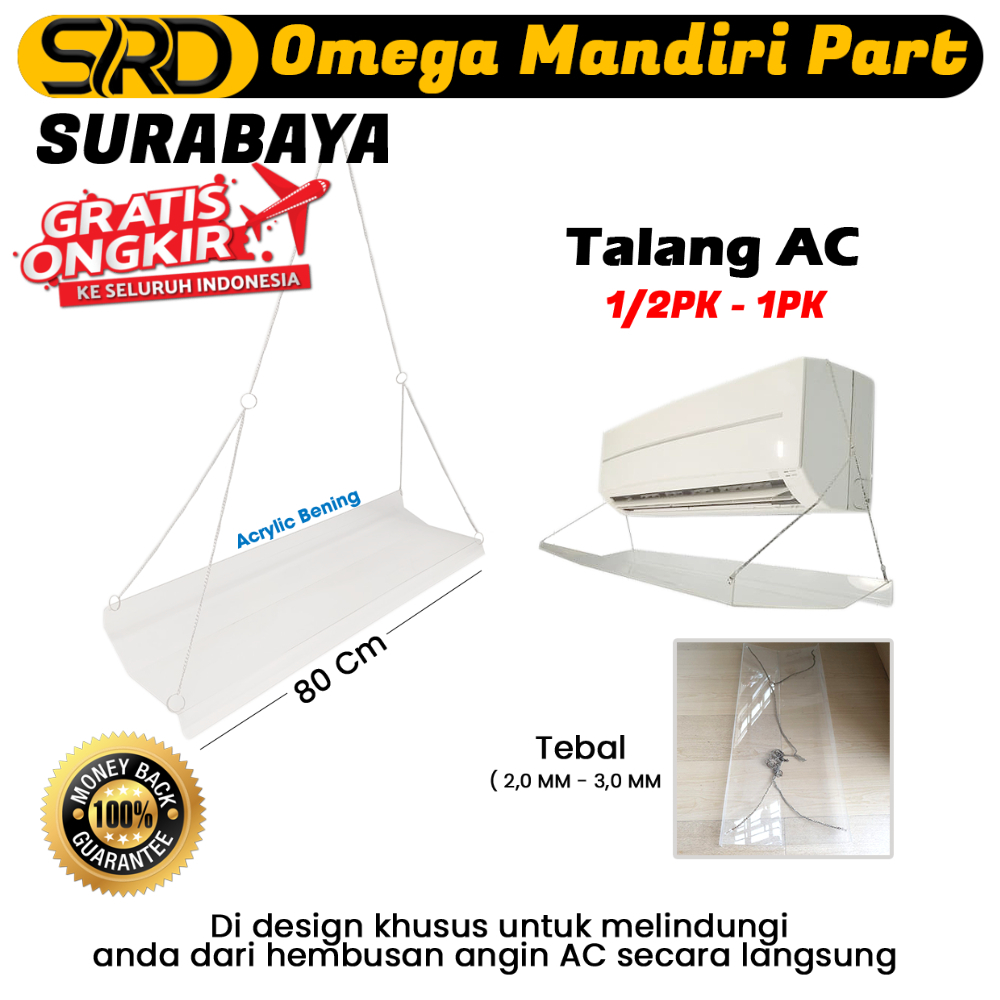 Jual TALANG AC - PENAHAN AC SEMUA MEREK 1 PK | Shopee Indonesia