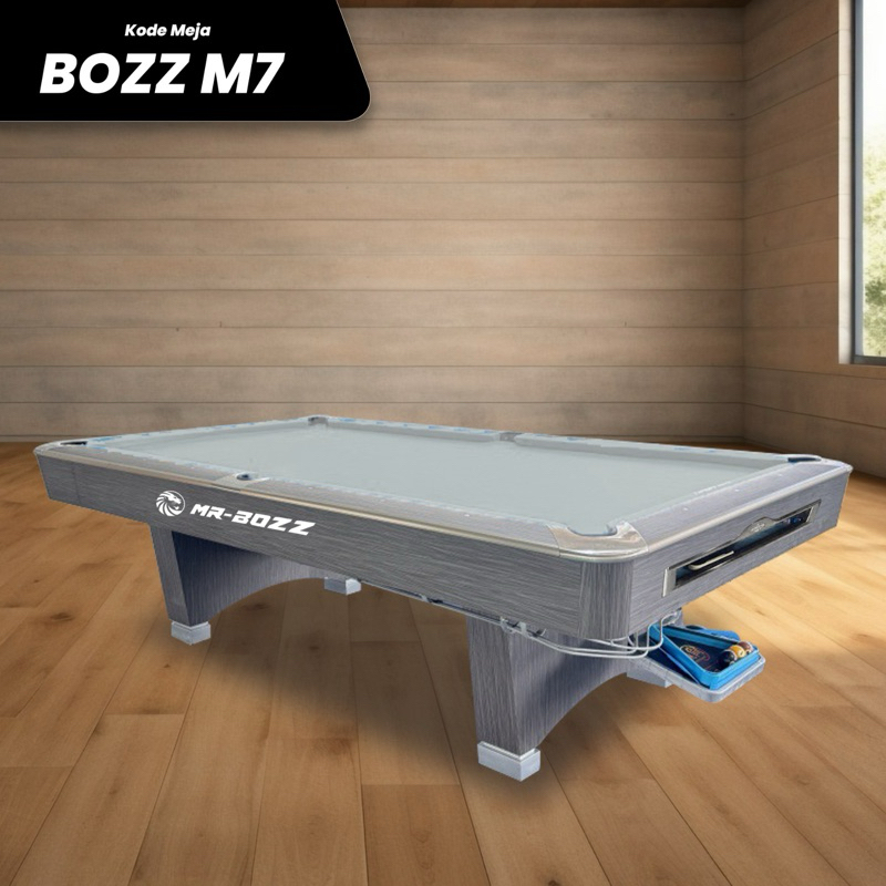 Jual MR-BOZZ Meja billiard IMPORT type M7 9ft FULL SET,PREMIUM/EXCLUSIVE | Shopee Indonesia
