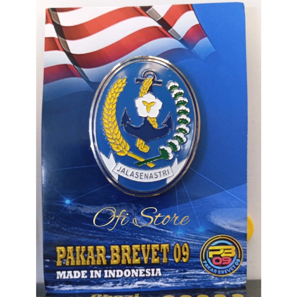 Jual Ofi Store : BREVET TNI AL/PIN TNI AL/PIN JALASENASTRI KELAS MEDIUM ...