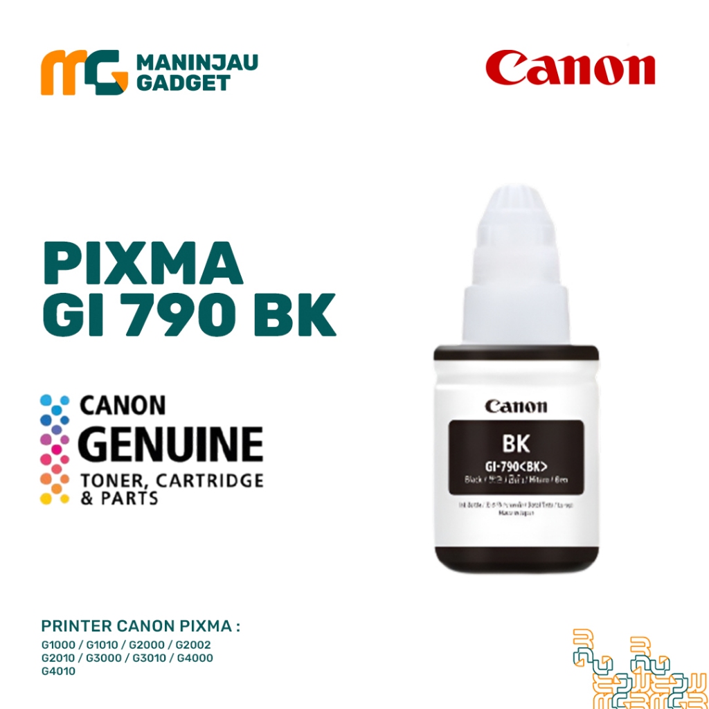 Jual TINTA PIXMA CANON ORIGINAL GI 790 | Shopee Indonesia