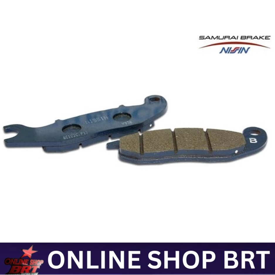 Jual KAMPAS REM NISSIN 2 PISTON BRAKE PAD SAMURAI BRAKE 2 POT KIRI ...