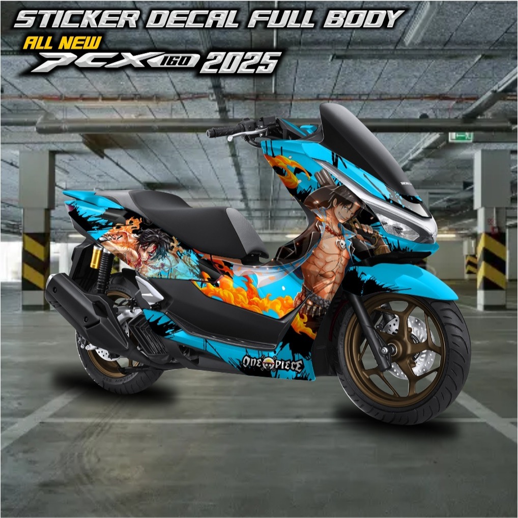 Jual decal pcx roadsync fullbody sticker variasi honda PCX160 terbaru ...