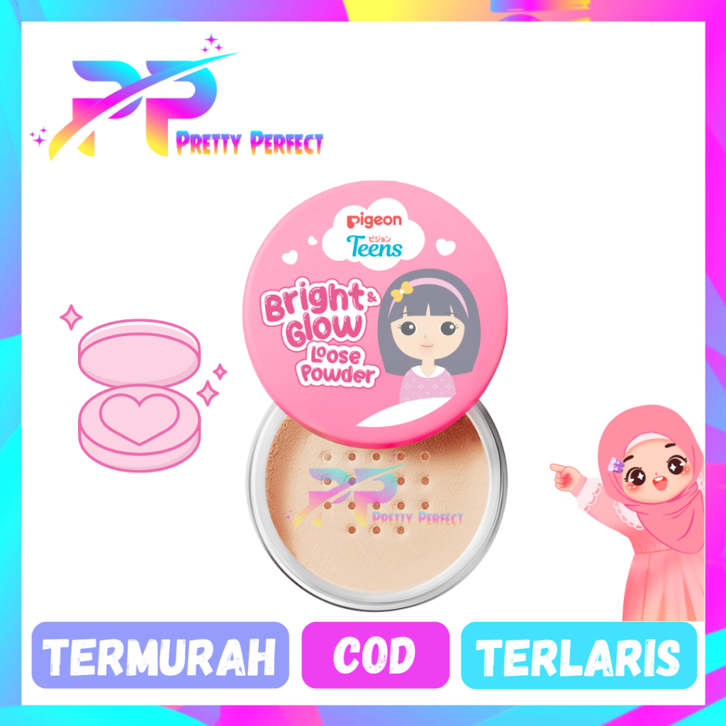 Jual Pigeon Teens Bright Heroes Loose Powder | Shopee Indonesia
