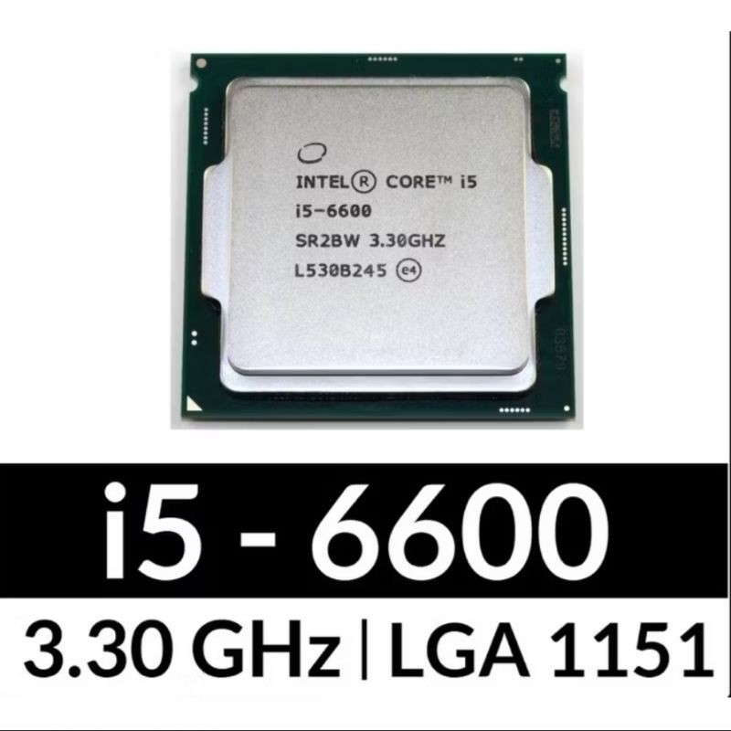 Jual Processor Intel Core i5 6600 LGA Socket 1151 | Shopee Indonesia