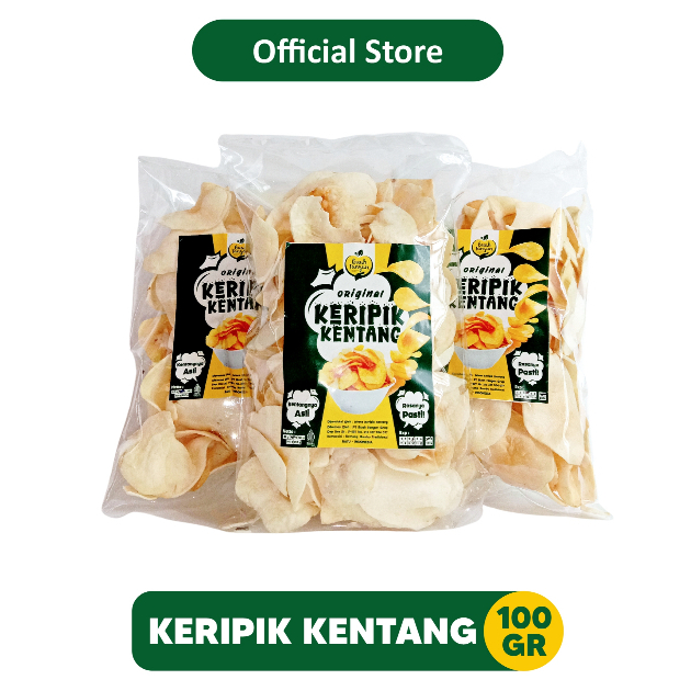Jual Keripik Kentang Buah Tangan 100gr | Oleh Oleh Khas Batu Malang ...