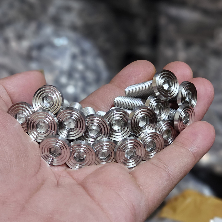 Jual Baut L stainless custom bubut m8 baut 12 THE-A270 universal Slim | Shopee Indonesia