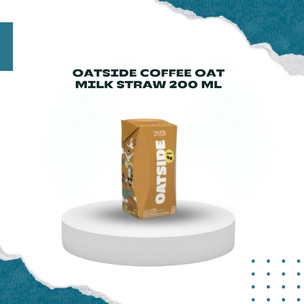 Jual OATSIDE Coffee Oat Milk 200ml Straw | Shopee Indonesia