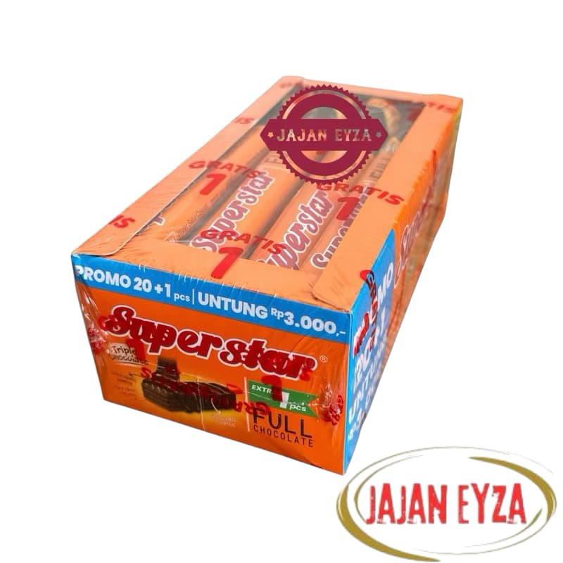Jual MAYORA SUPERSTAR TRIPLE CHOCOLATE BOX ISI 20 PCS | Shopee Indonesia
