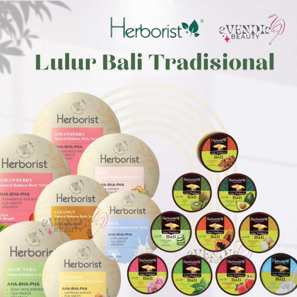 Jual READY Herborist Lulur Bali Tradisional 100gr | Herboris Lulur Bali ...