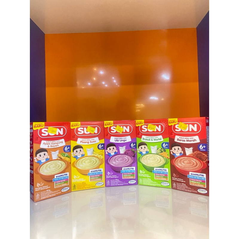 Jual SUN BUBUR SEREAL Bayi MPASI 120g | Shopee Indonesia