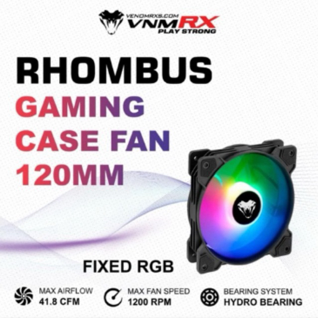 Jual FAN CASING VENOMRX RHOMBUS FIX RGB 12CM | Shopee Indonesia