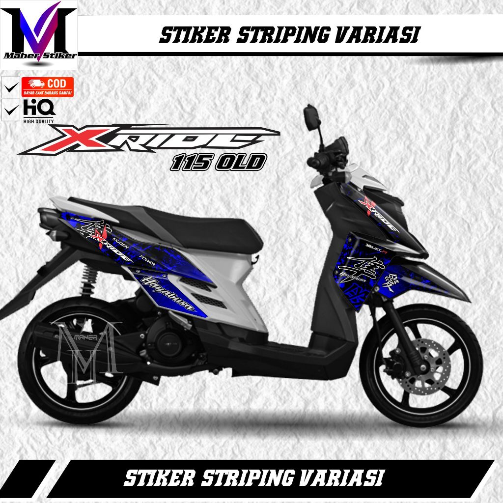 Jual Stiker Striping X Ride 115 Variasi Hayabusa | Shopee Indonesia