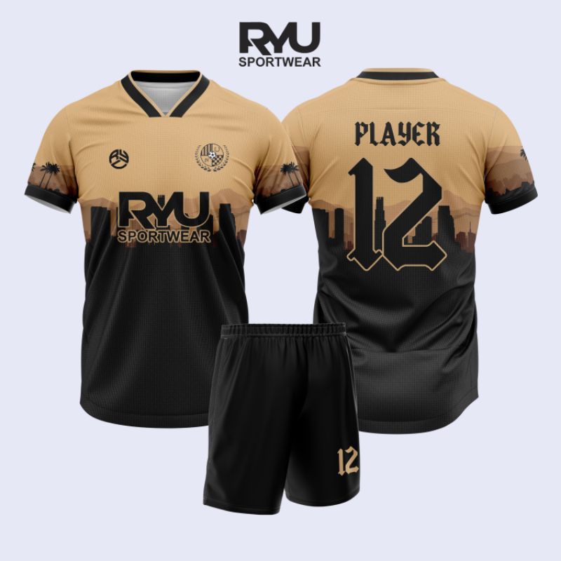 Jual Jersey futsal custom bisa custom nama, nomor punggung, logo dan ...