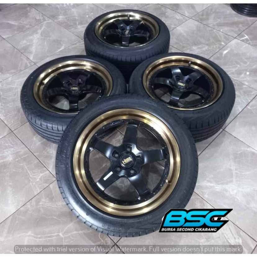 Jual Velg Racing Celong Second R18 HSR Bob Pcd 5x114 Plus Ban Ring 18 Buat Innova Zenix Xtrail ...