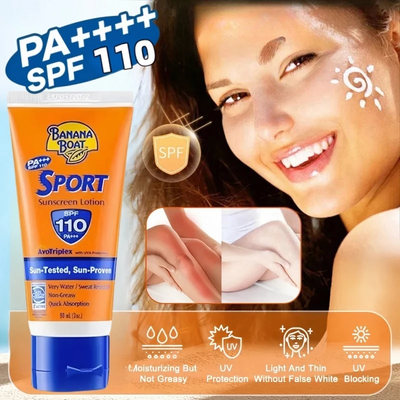 Jual 【COD】Banana Boat Sport Sunscreen SPF 110 PA+++ 90ml /Sunblock ...