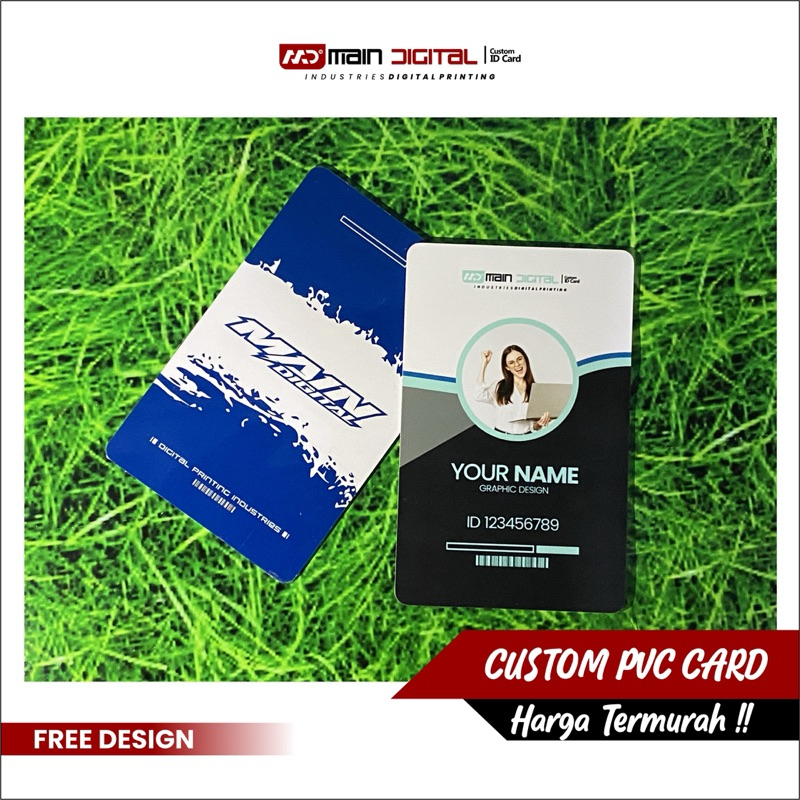 Jual CETAK ID CARD MURAH / KARTU VISITOR / MEMBER CARD / KARTU PEGAWAI ...