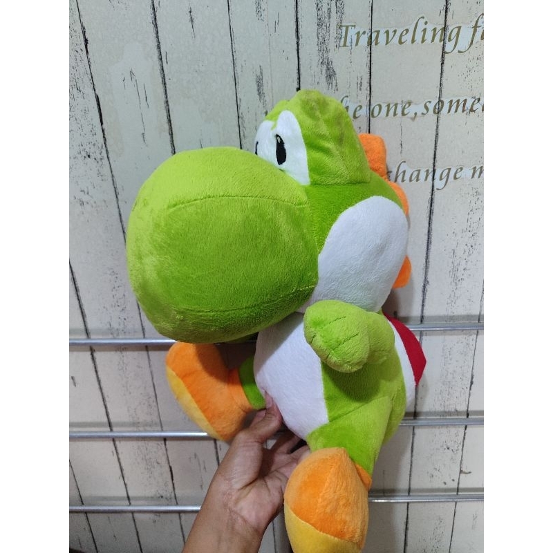 Jual boneka yoshi super mario bros original uk jumbo size | Shopee ...
