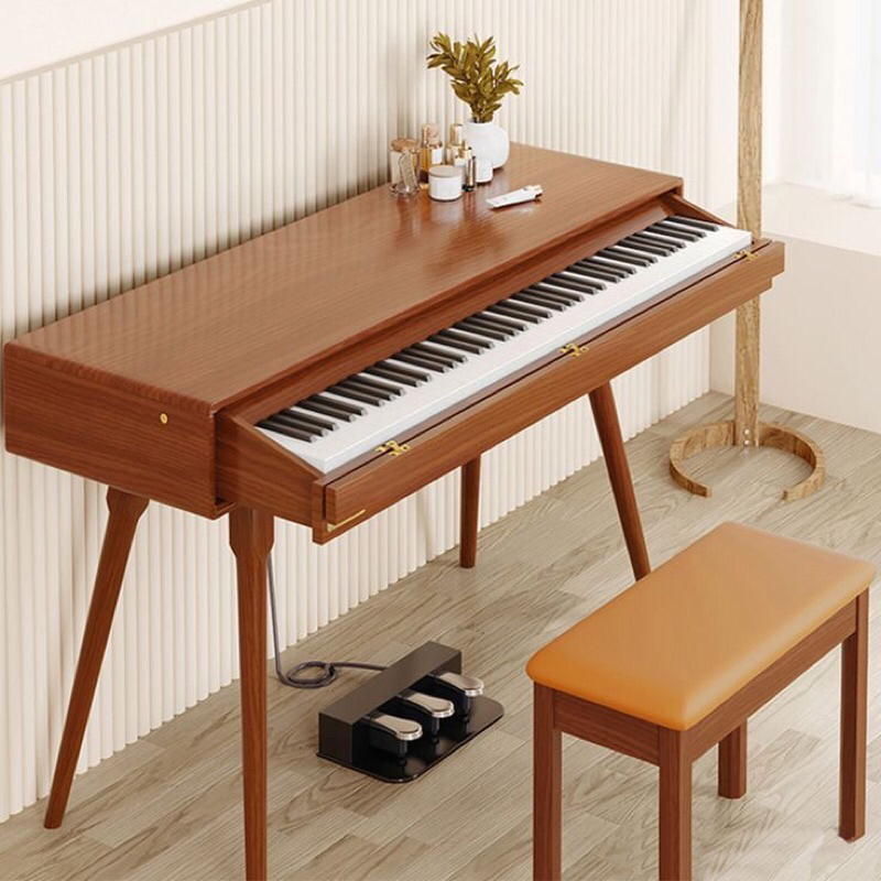 Jual Meja Piano Keyboard Kayu Jati Minimalis | Shopee Indonesia