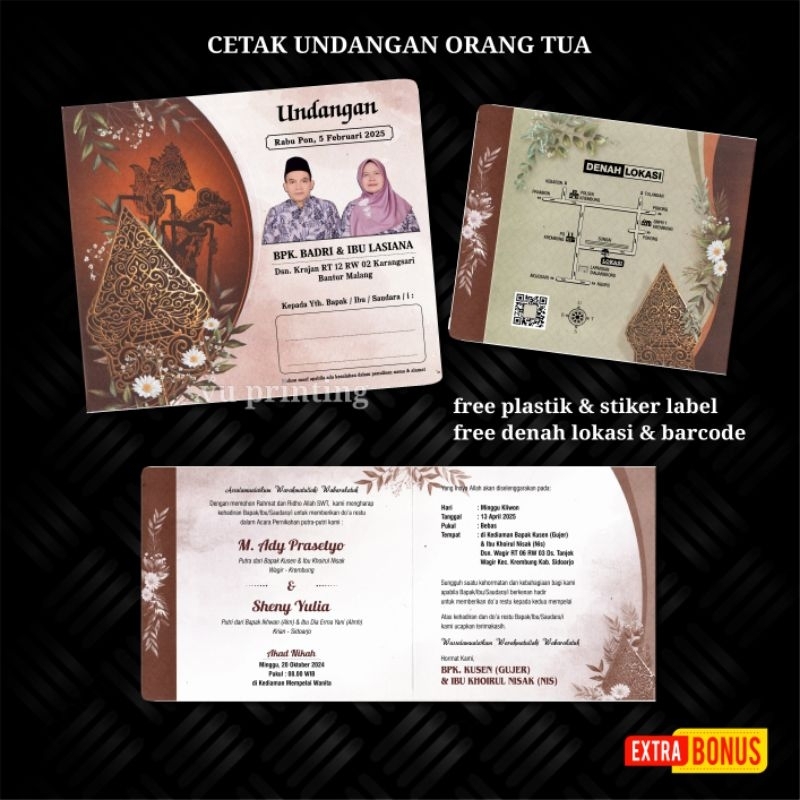 Jual Undangan Serat Ulem Jawa Gunungan Murah Viral 2025 | Shopee Indonesia