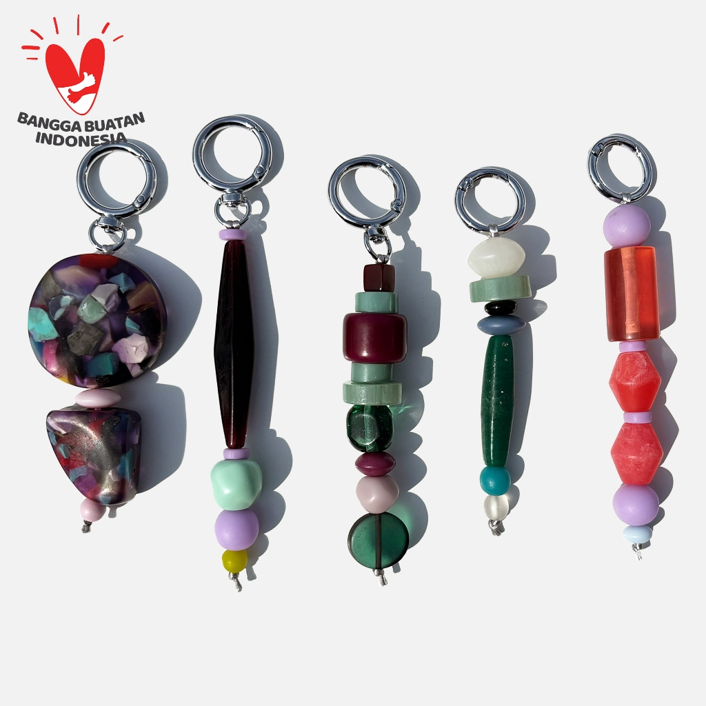 Jual HYB Shapes and Lines Collection - Keychain/Bag Charm | Gantungan ...
