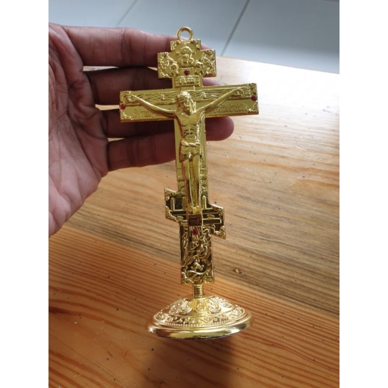 Jual salib Altar gold orthodox | Shopee Indonesia