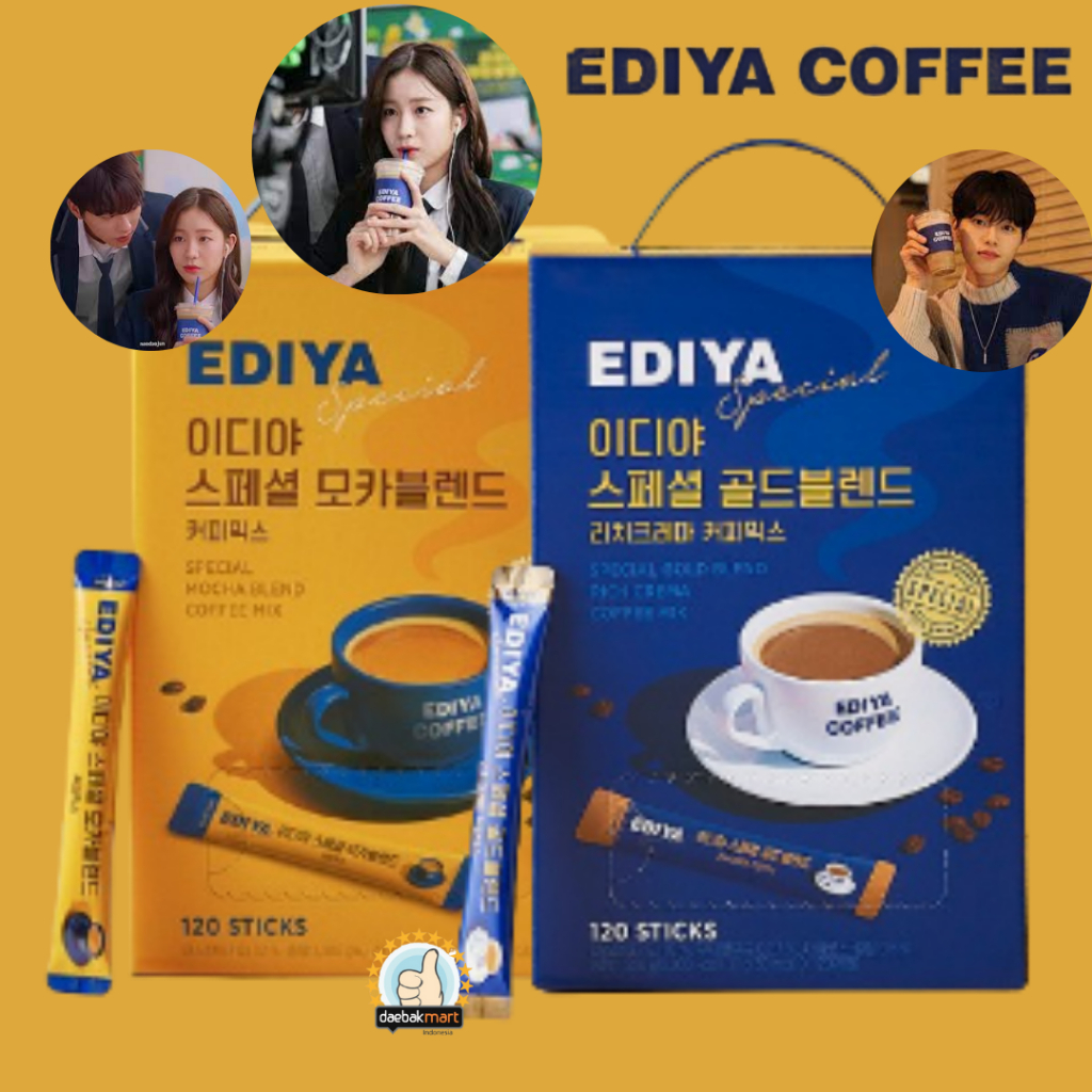 Jual [ READY ] Ediya Coffee Special Gold Blend Mix & Special Mocha ...