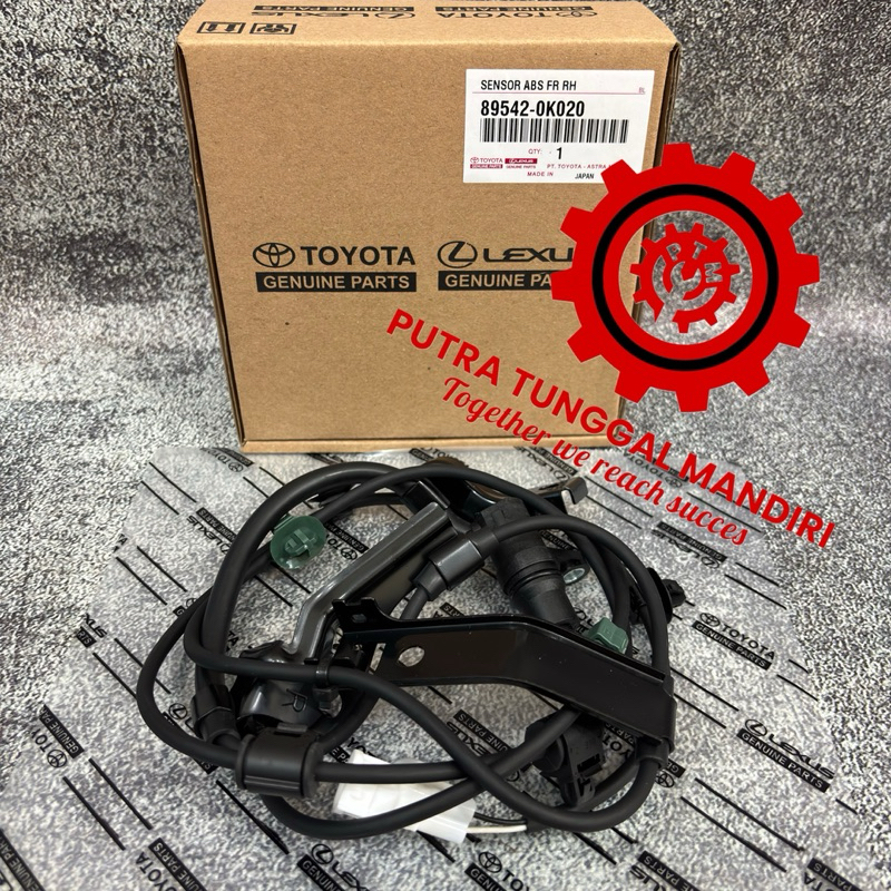Jual Sensor ABS Depan Kanan Toyota Hilux Fortuner 1KD/2KD 89542-0K020 ...