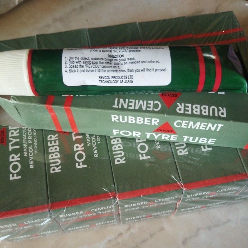 Jual Lem Tambal Cacing Tubeles Revolv Rubber Cement Tube Technology As ...